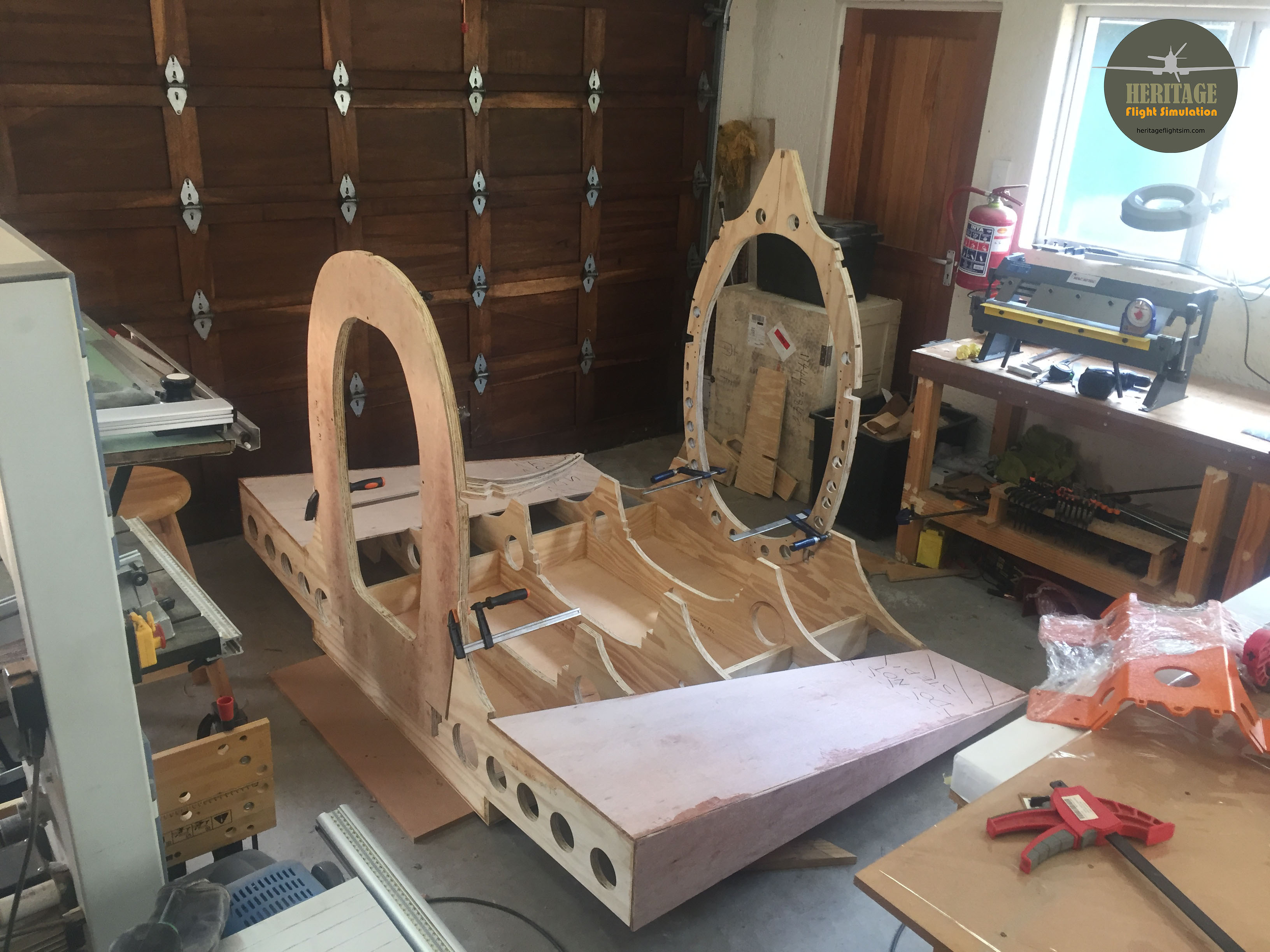 Cradle complete – Heritage Flight Simulation