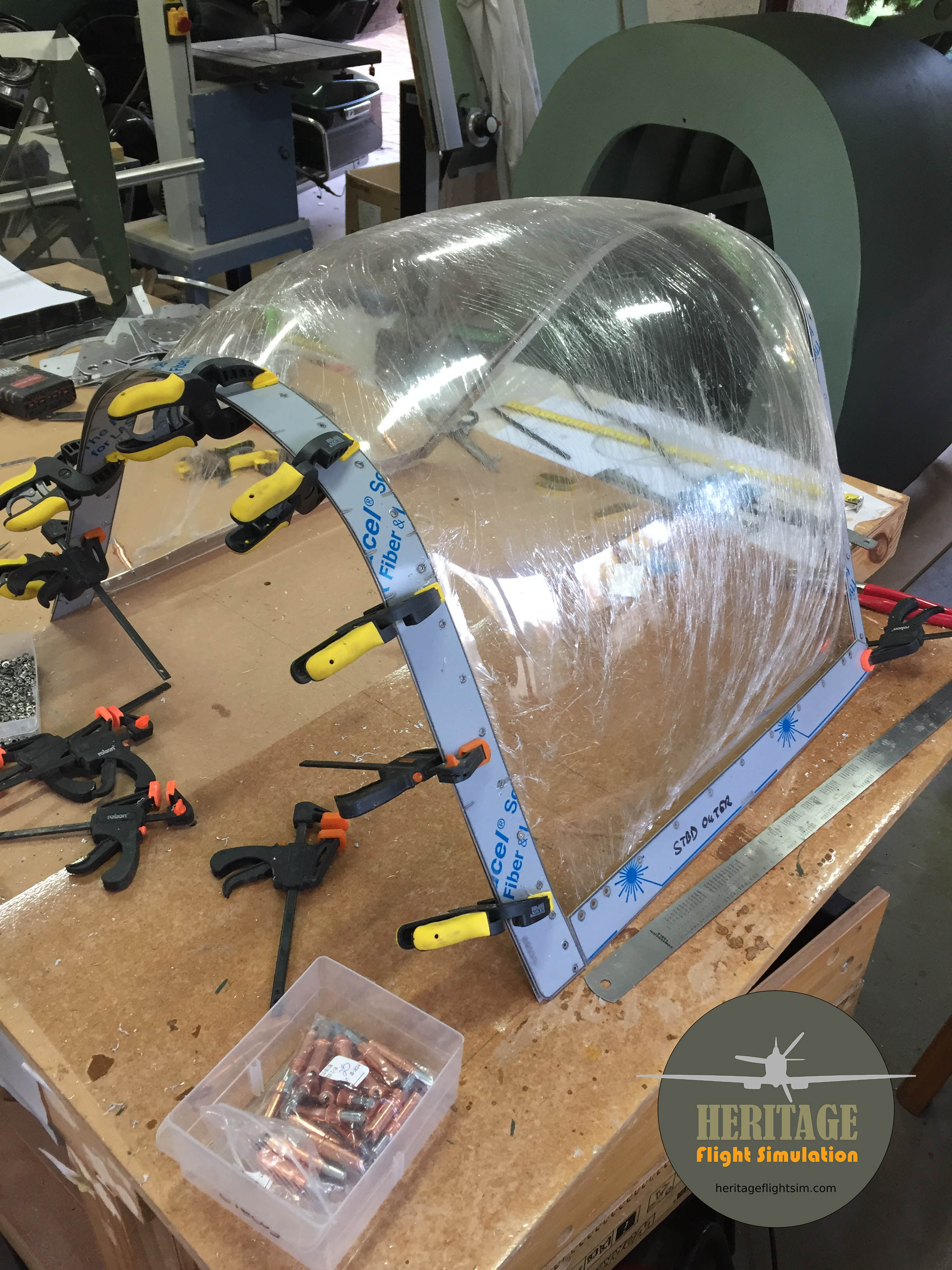 Prototype Build Volume 3 Part 3 – Windscreen and Canopy – Heritage ...