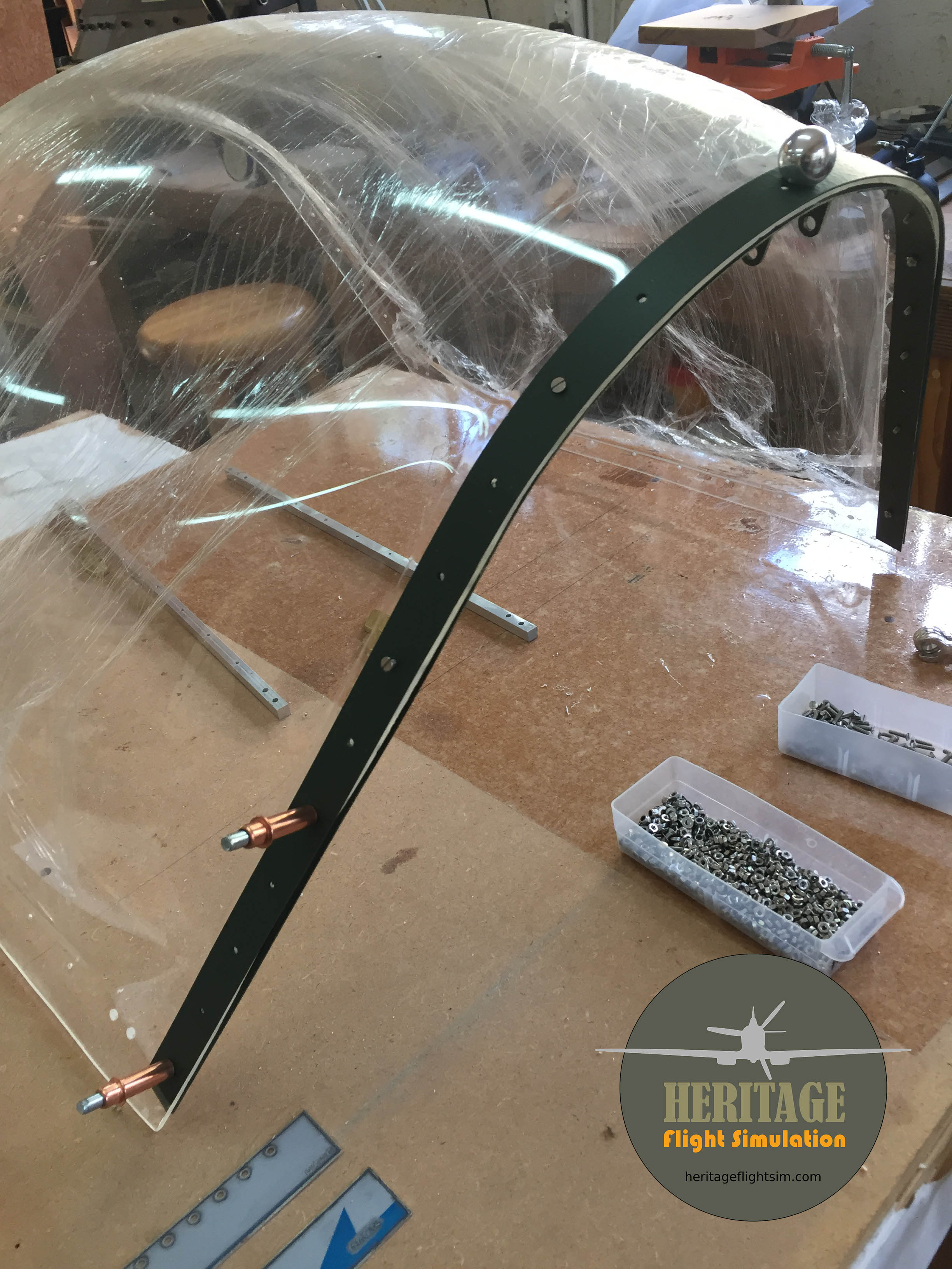 Prototype Build Volume 3 Part 3 – Windscreen and Canopy – Heritage ...