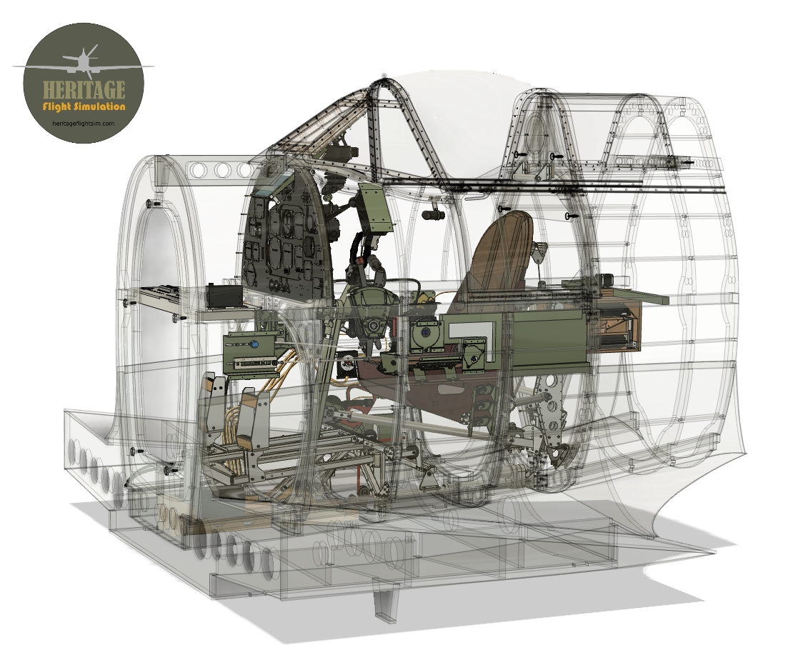 Presentation cockpit8 – Heritage Flight Simulation