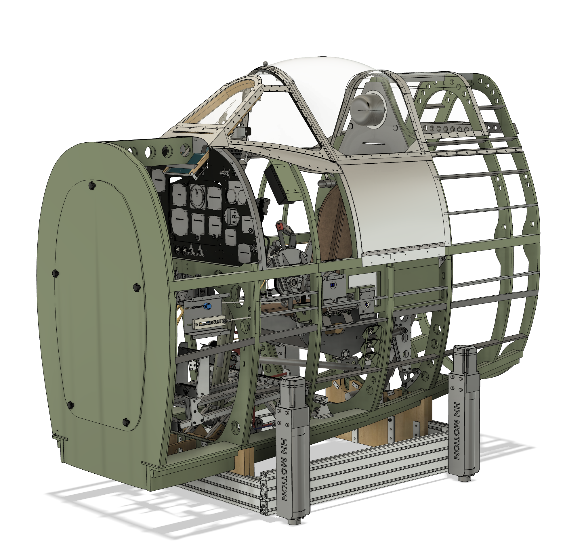 Design Update 2.8 – Motion Platform – Heritage Flight Simulation